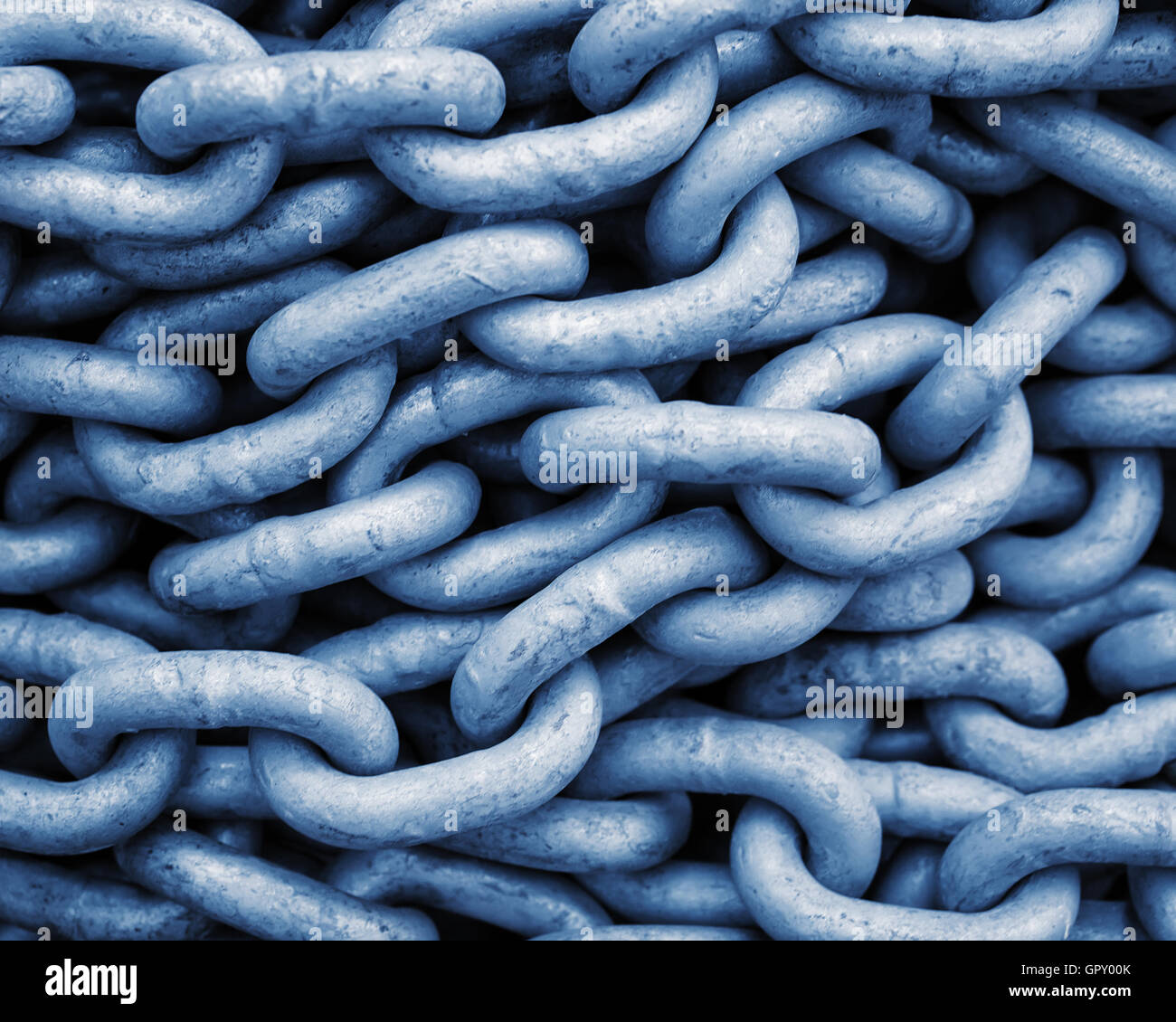 Background of steel chains Stock Photo - Alamy