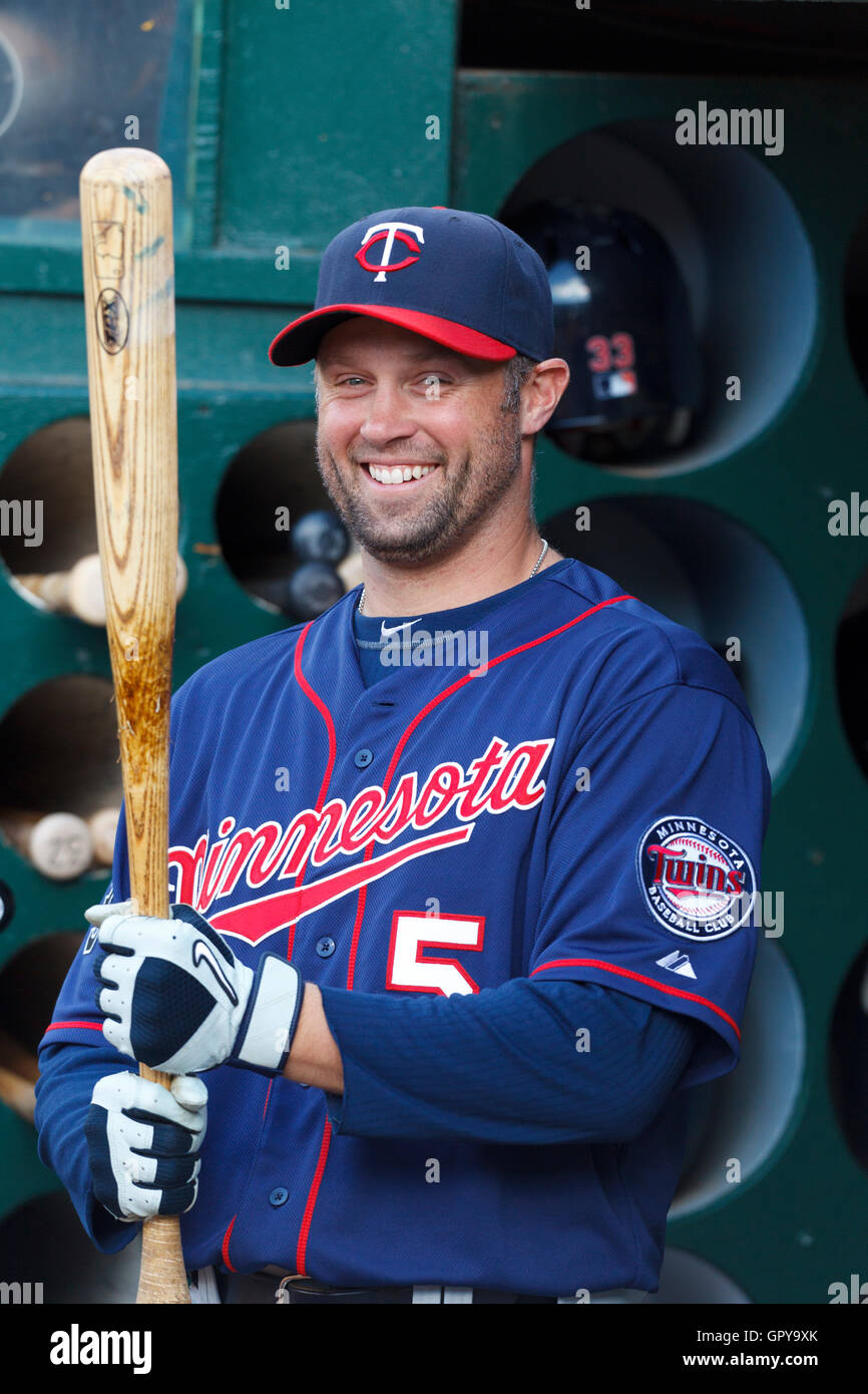 Minnesota twins player michael cuddyer hi-res stock photography and ...
