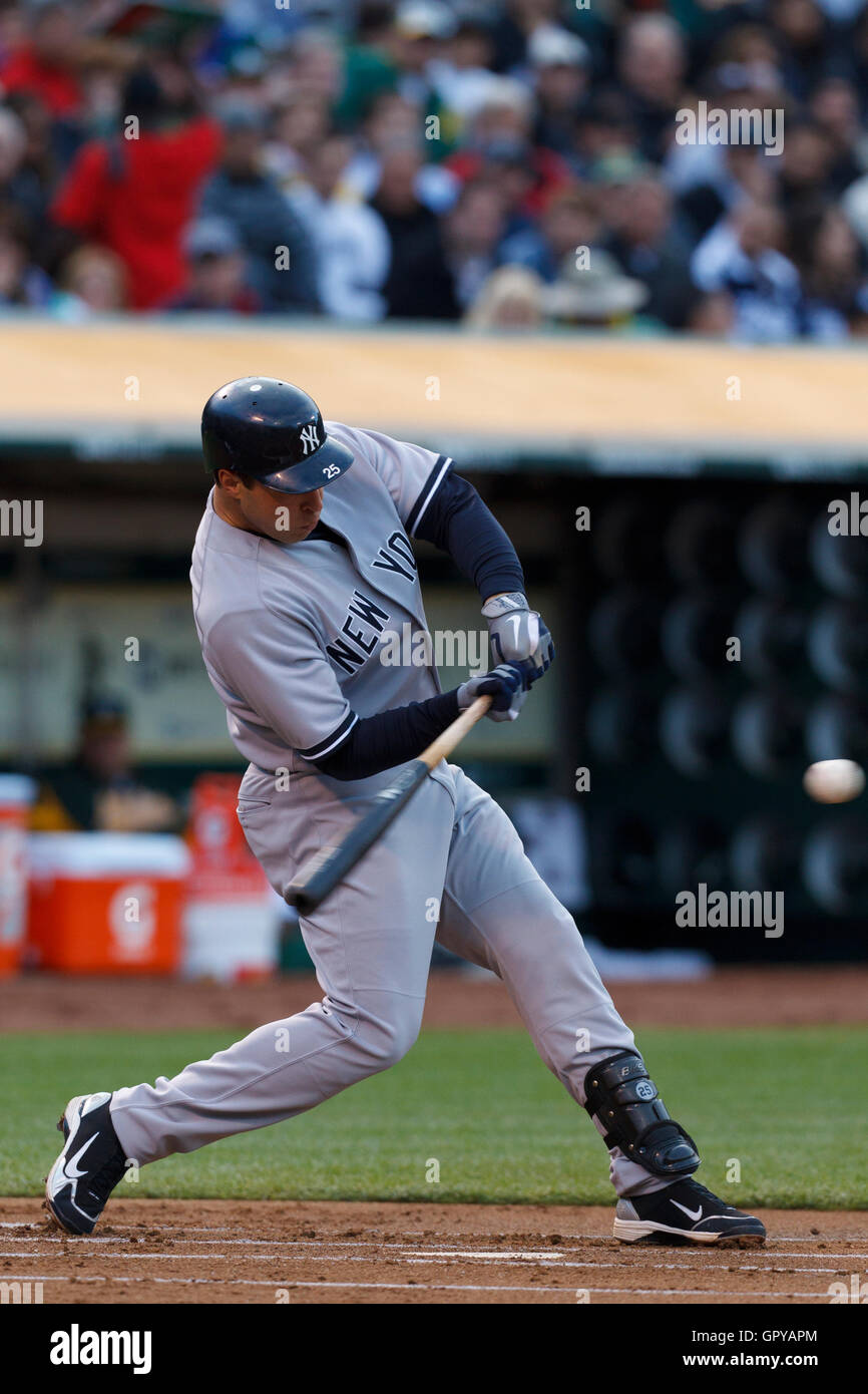 New york yankees first baseman mark teixeira 25 hi-res stock ...