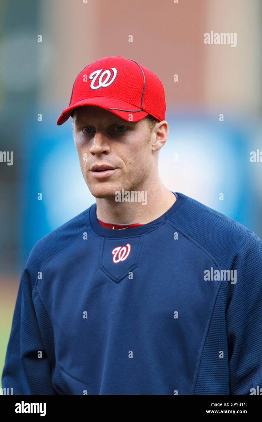 June 6, 2011; San Francisco, CA, USA; Washington Nationals shortstop ...