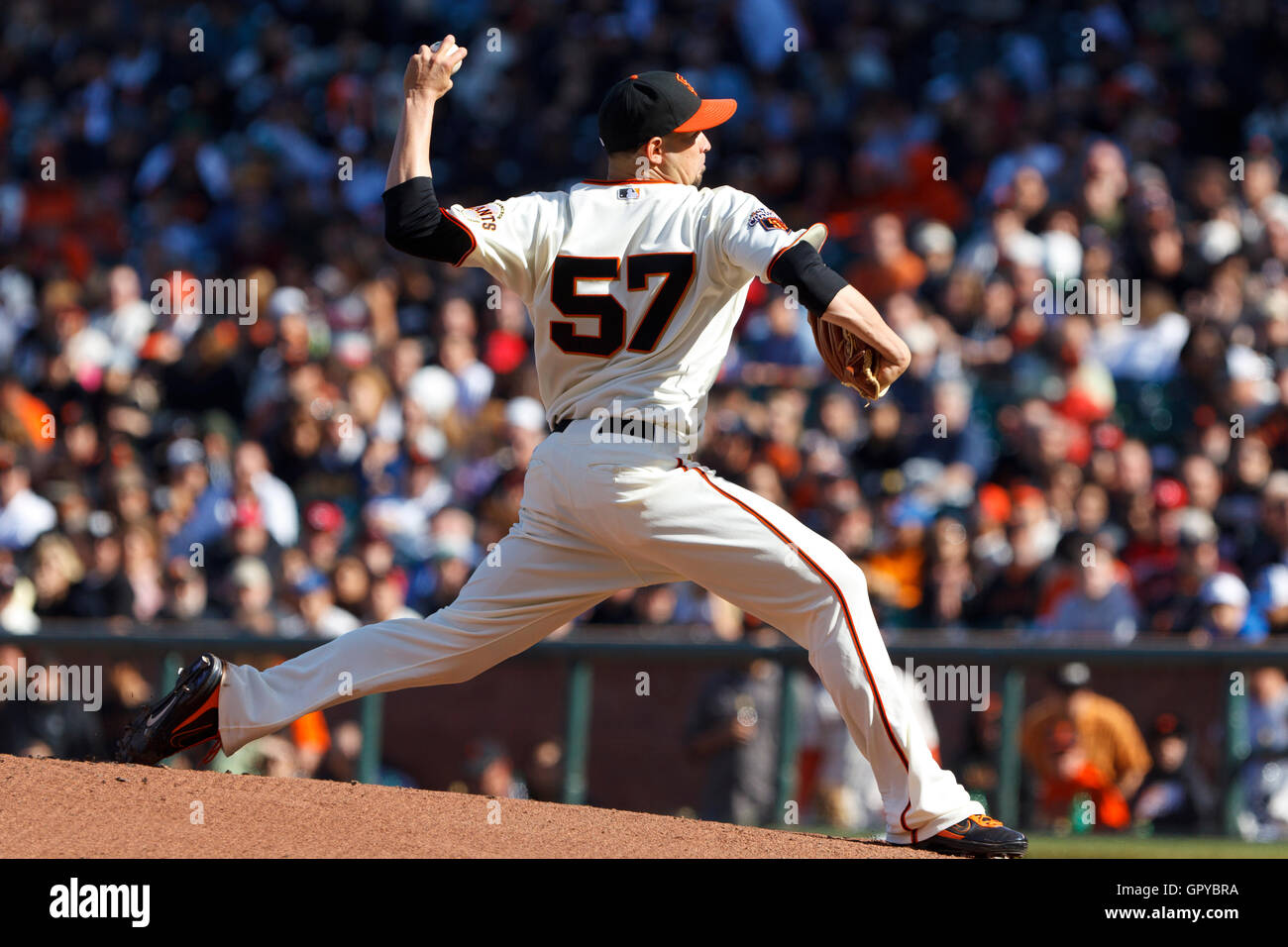 June 12, 2011; San Francisco, CA, USA; San Francisco Giants starting ...