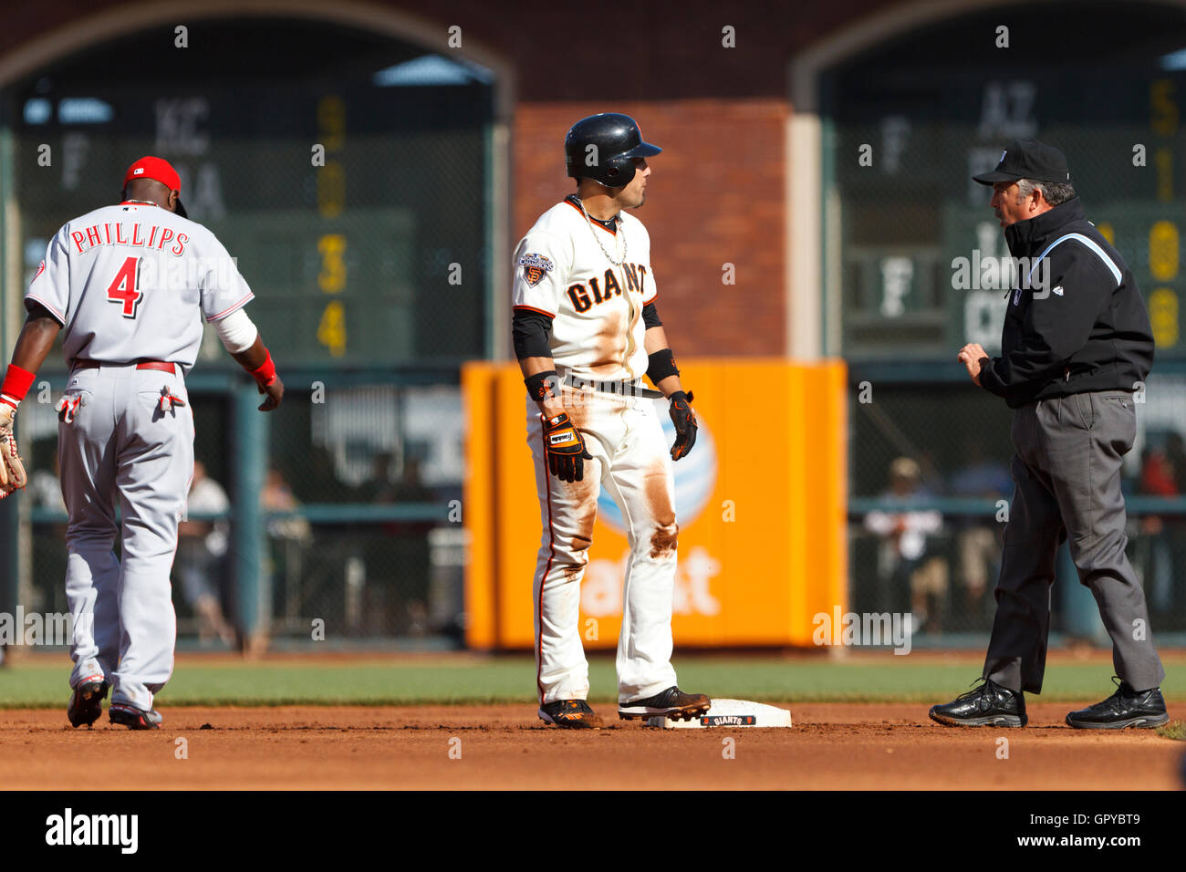 June 12, 2011; San Francisco, CA, USA; San Francisco Giants center ...