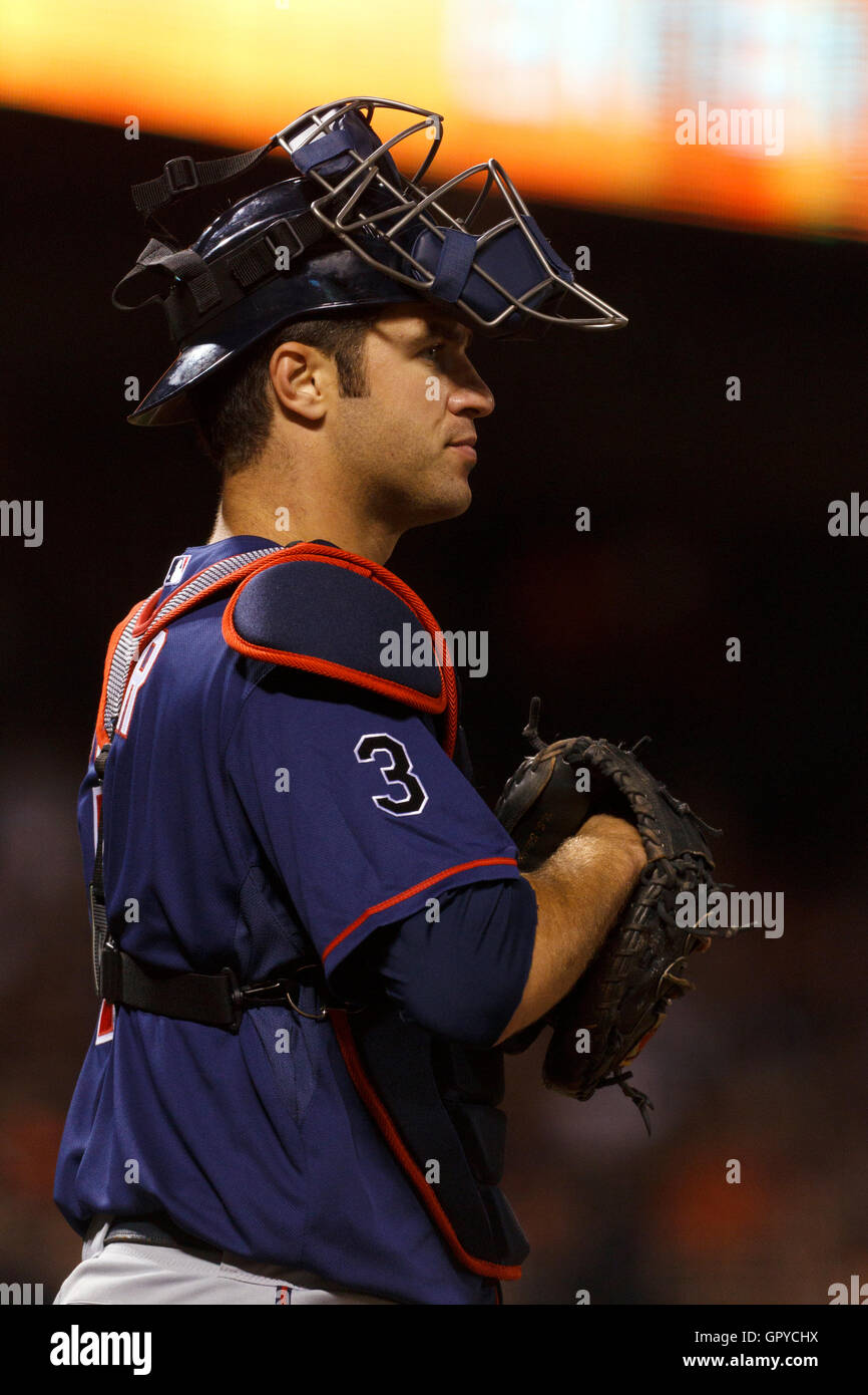 Joe mauer minnesota twins hi-res stock photography and images - Alamy