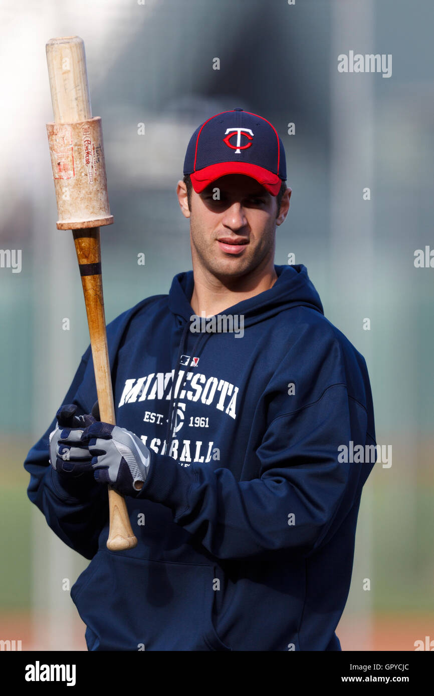Joe mauer minnesota twins hi-res stock photography and images - Alamy
