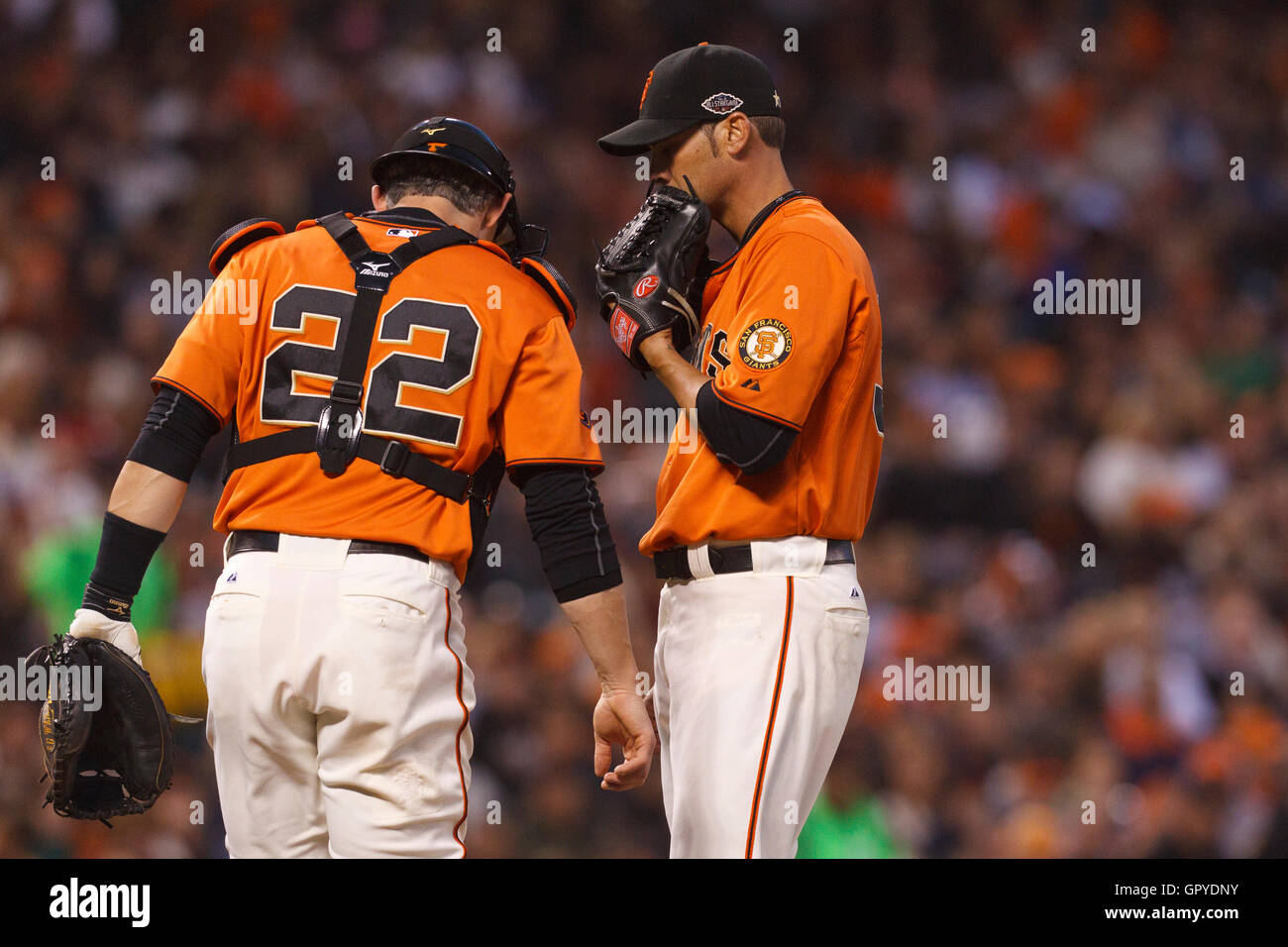 July 8 2011 San Francisco Ca Usa San Francisco Giants Catcher Eli