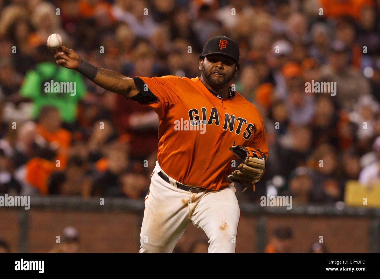 July 8, 2011; San Francisco, CA, USA; San Francisco Giants third ...