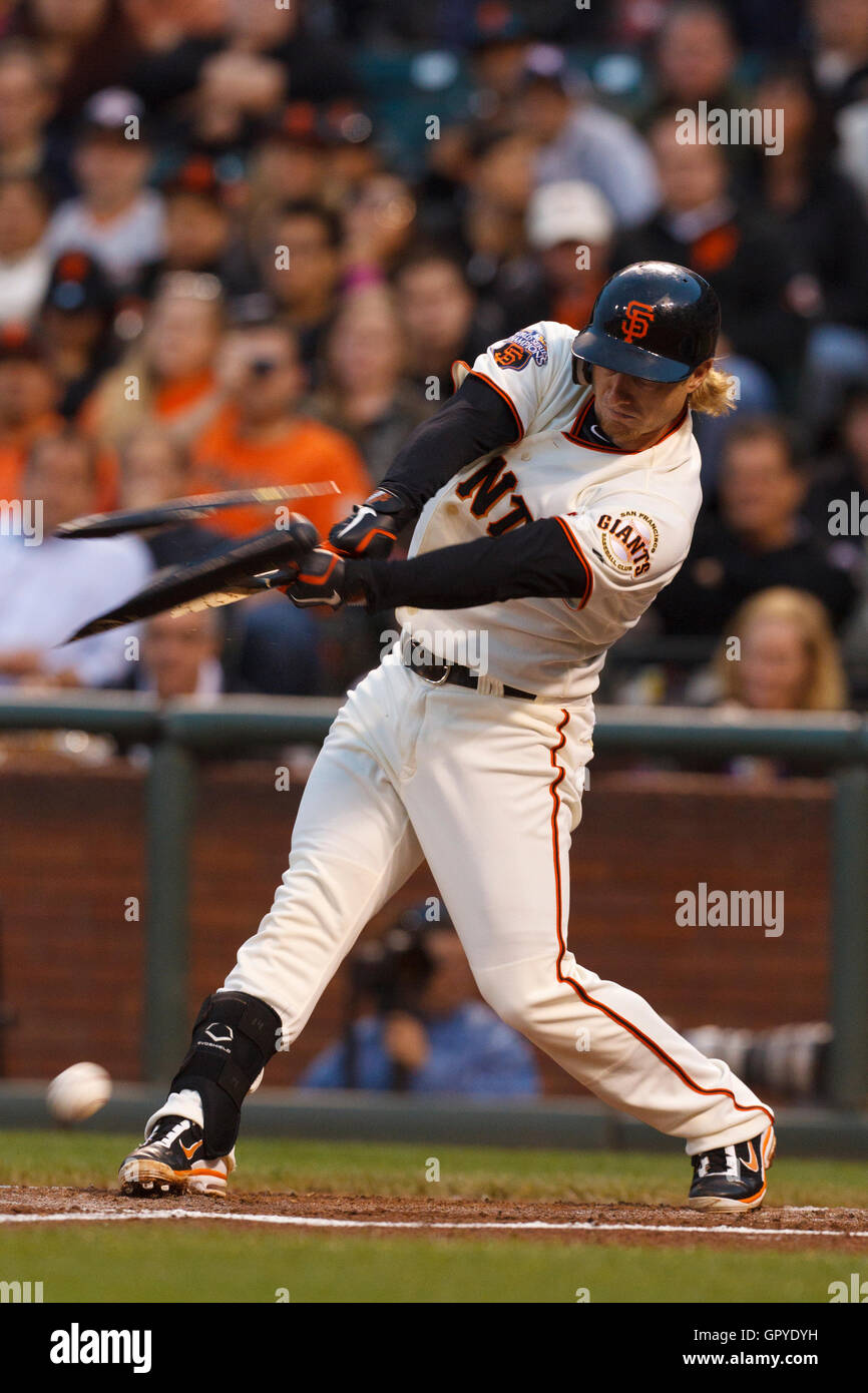 July 18, 2011; San Francisco, CA, USA; San Francisco Giants shortstop ...