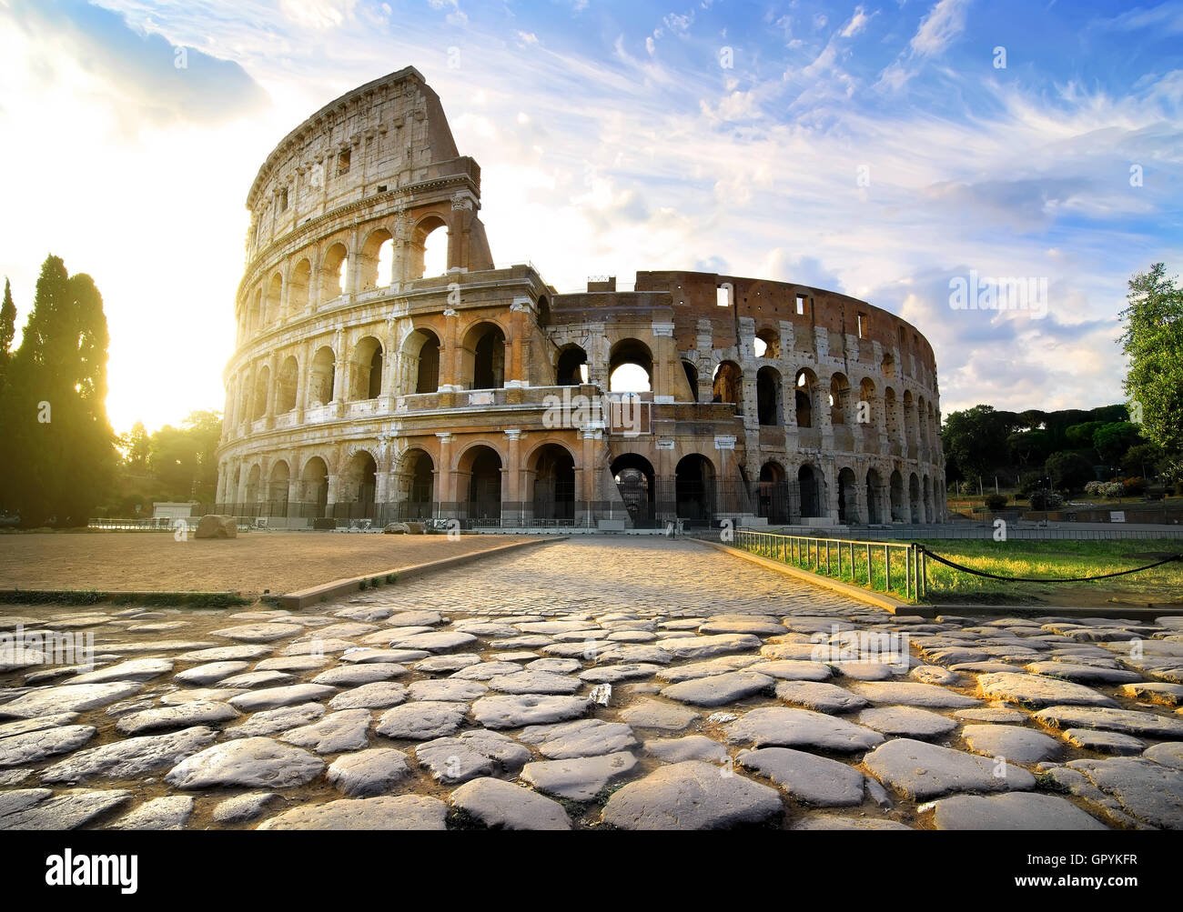 Sunny morning shadow hi-res stock photography and images - Alamy