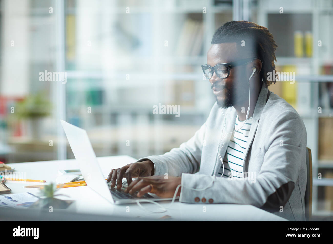 Successful African-American Businessman Stock Photo - Alamy