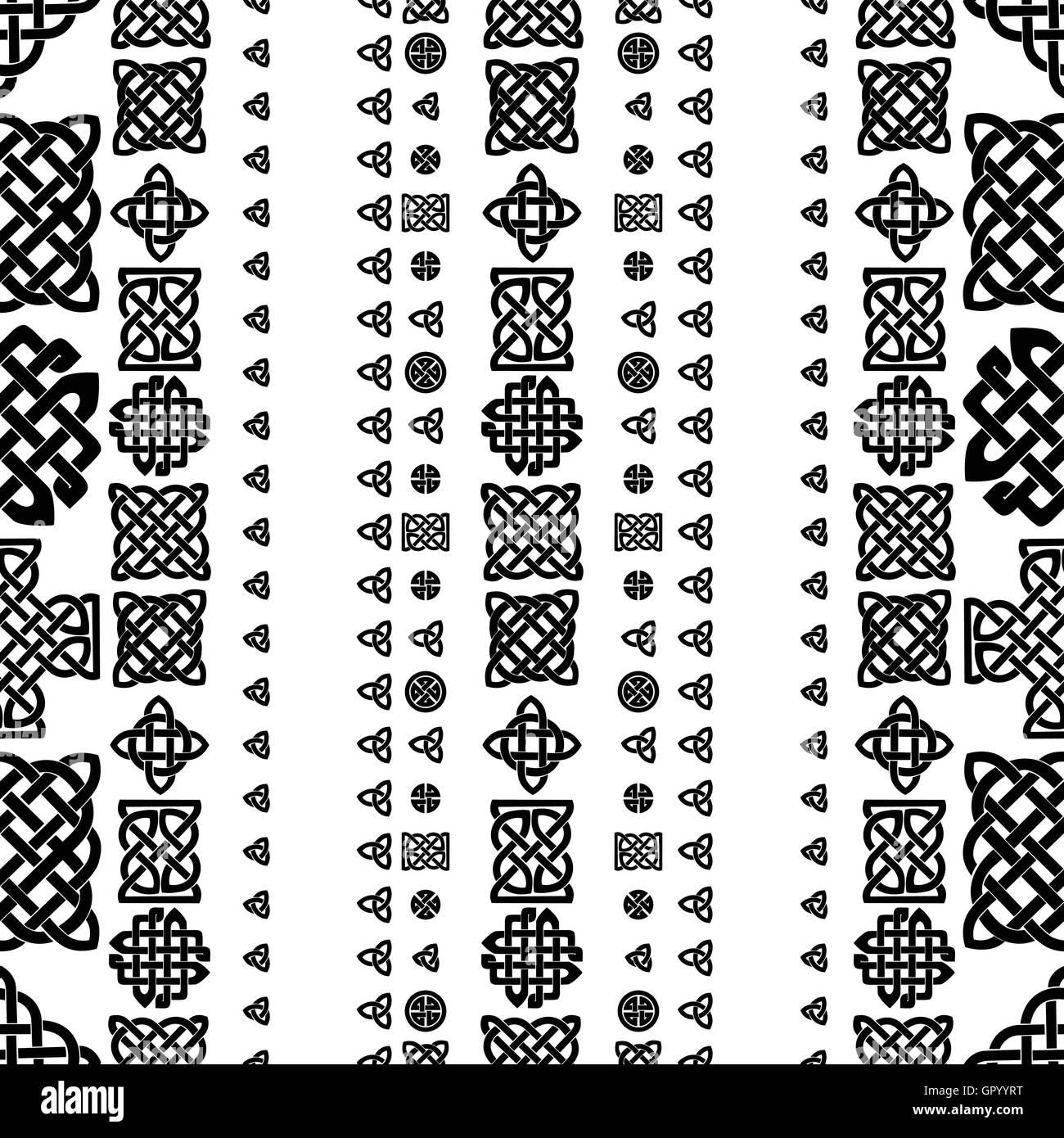 Celtic knot seamless pattern Stock Vector Image & Art - Alamy