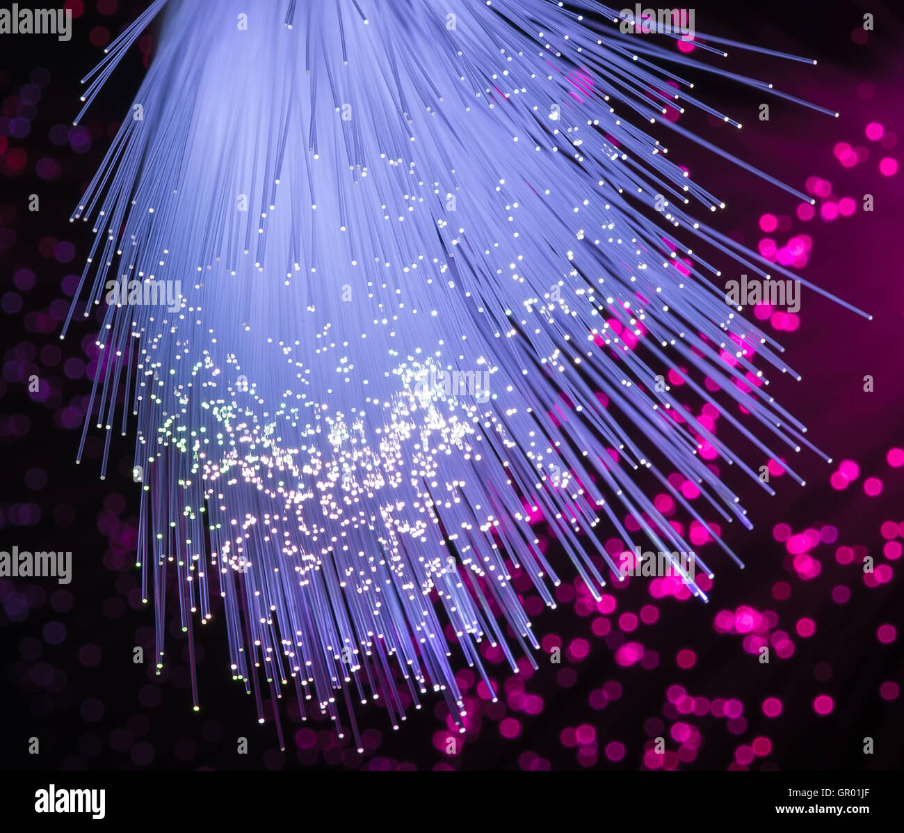 Internet technology fiber optic background Stock Photo - Alamy