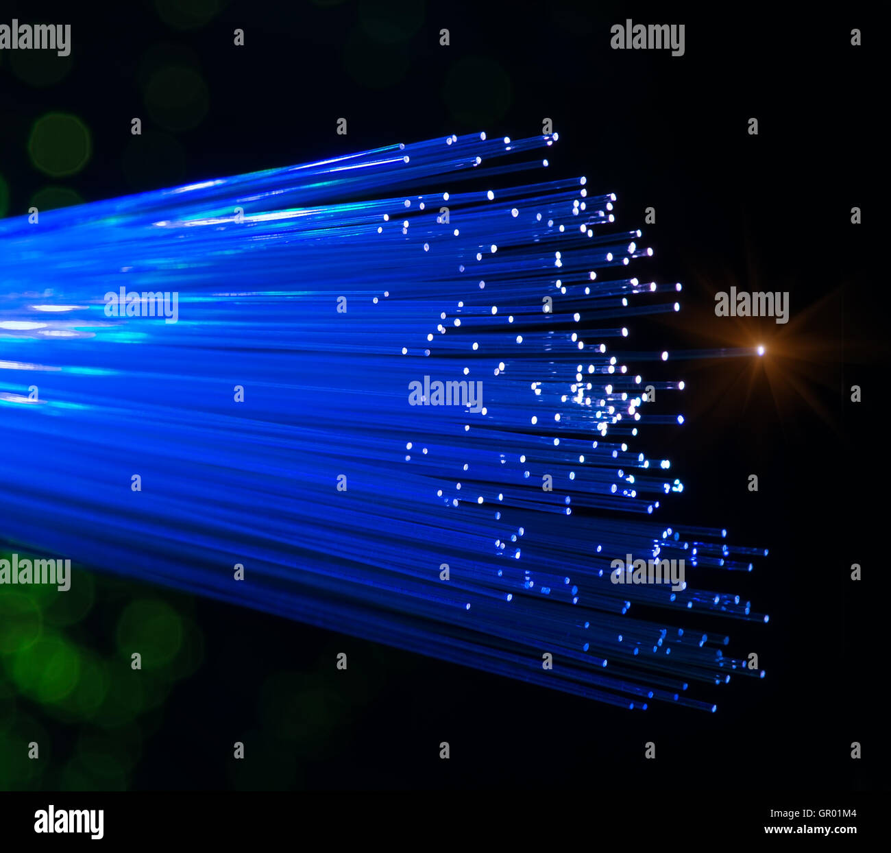 fiber optical network cable Stock Photo - Alamy