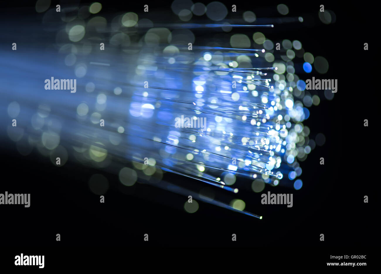 Internet technology fiber optic background Stock Photo - Alamy
