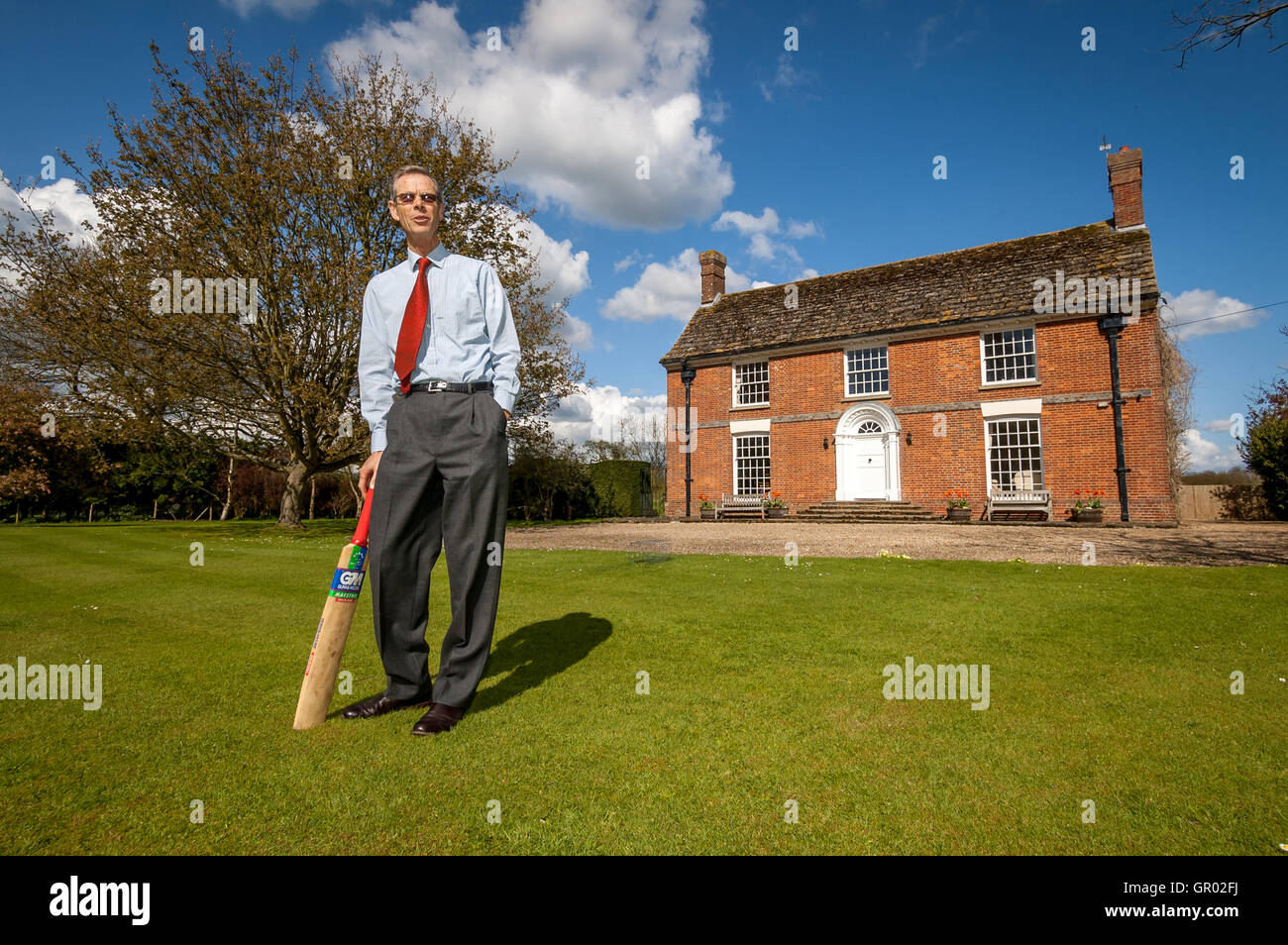Cricket commentator and journalist, the late Christopher Martin-Jenkins ...