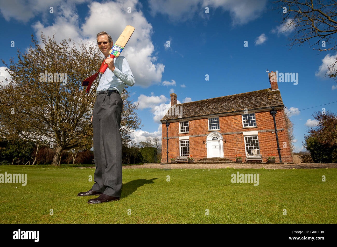 Cricket commentator and journalist, the late Christopher Martin-Jenkins ...