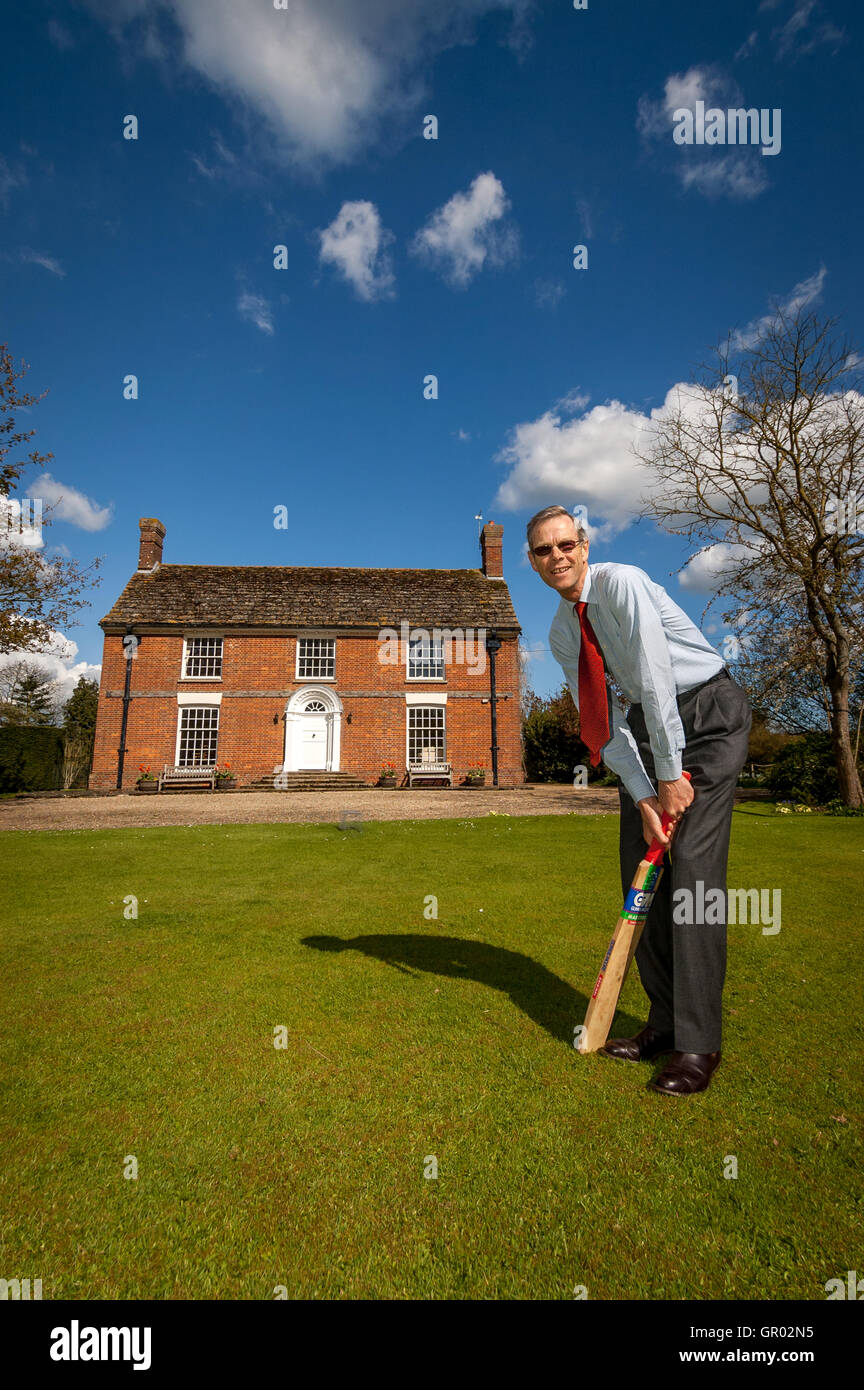 Cricket commentator and journalist, the late Christopher Martin-Jenkins ...