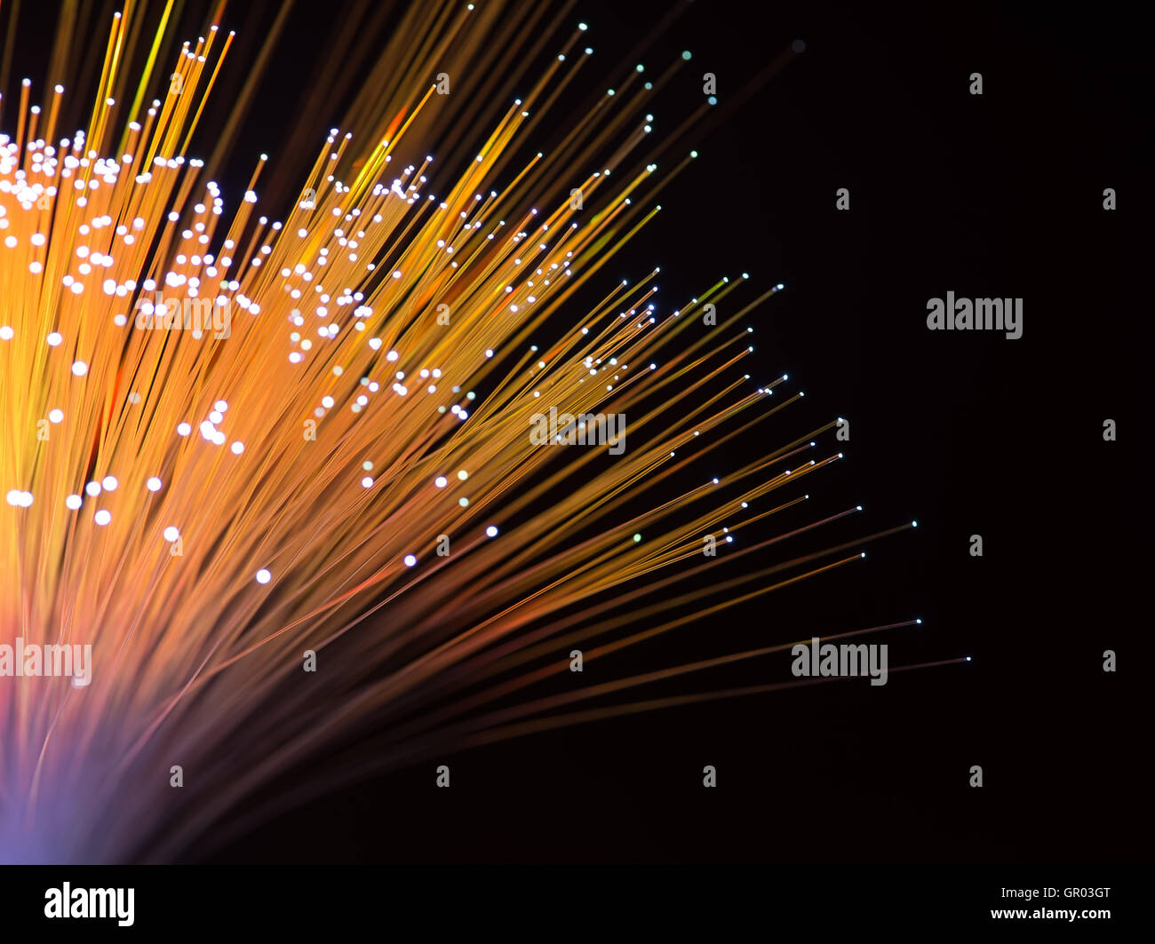 Internet technology fiber optic background Stock Photo - Alamy