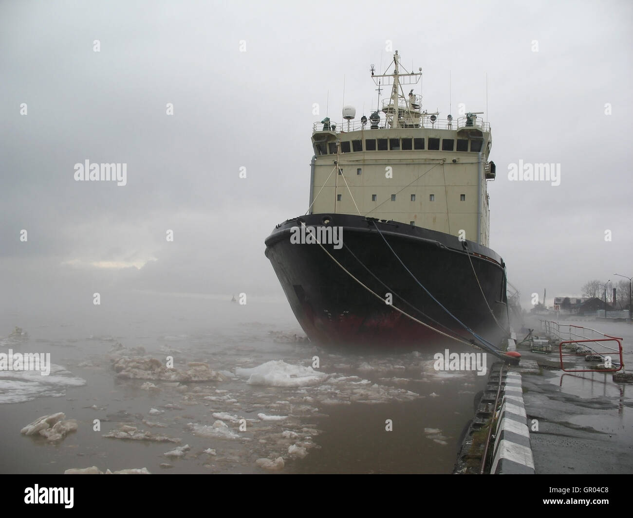 Ice breaker at anchor hi-res stock photography and images - Alamy