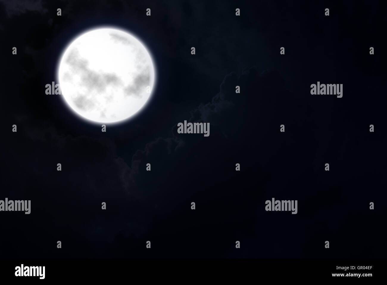 Midnight moon hi-res stock photography and images - Alamy