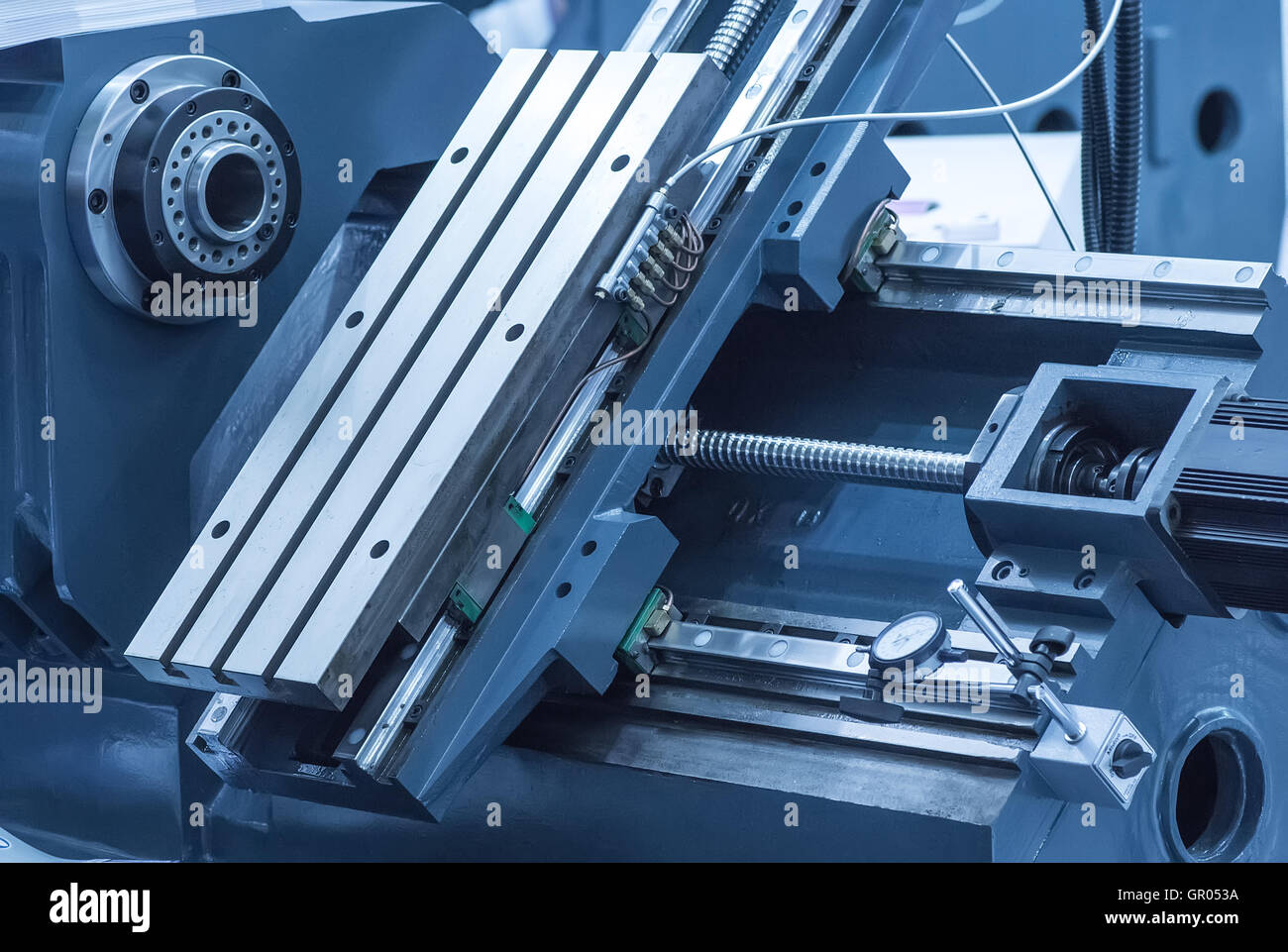 Multifunctional metal working with robot Stock Photo - Alamy