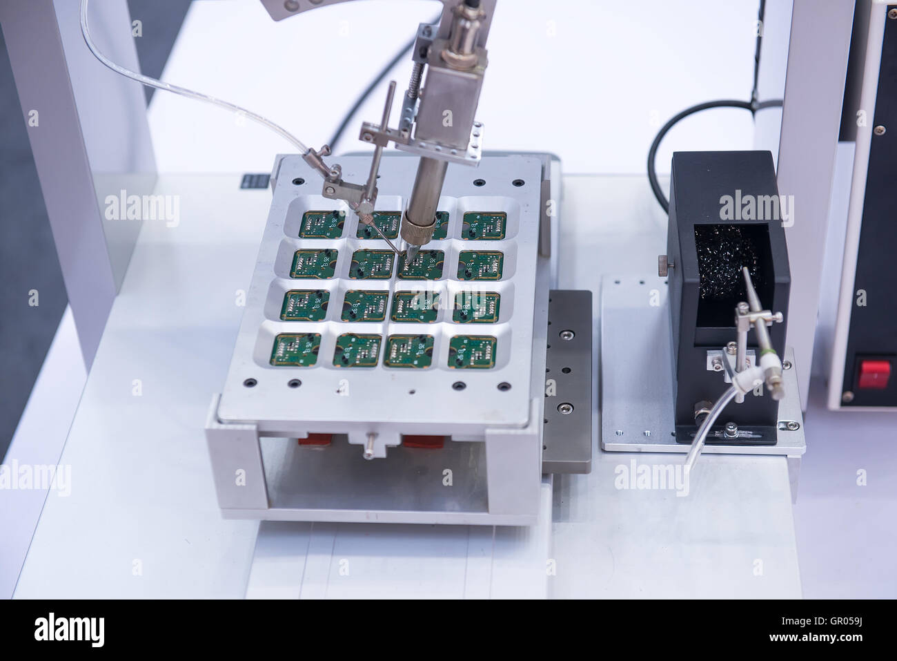 robotic hand machine tool at industrial manufacture factory Stock Photo ...