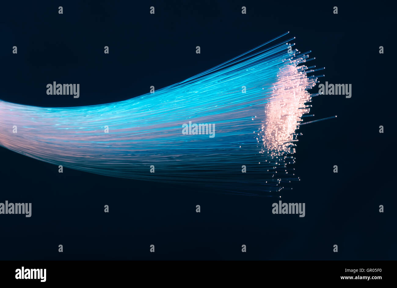 Internet technology fiber optic background Stock Photo - Alamy