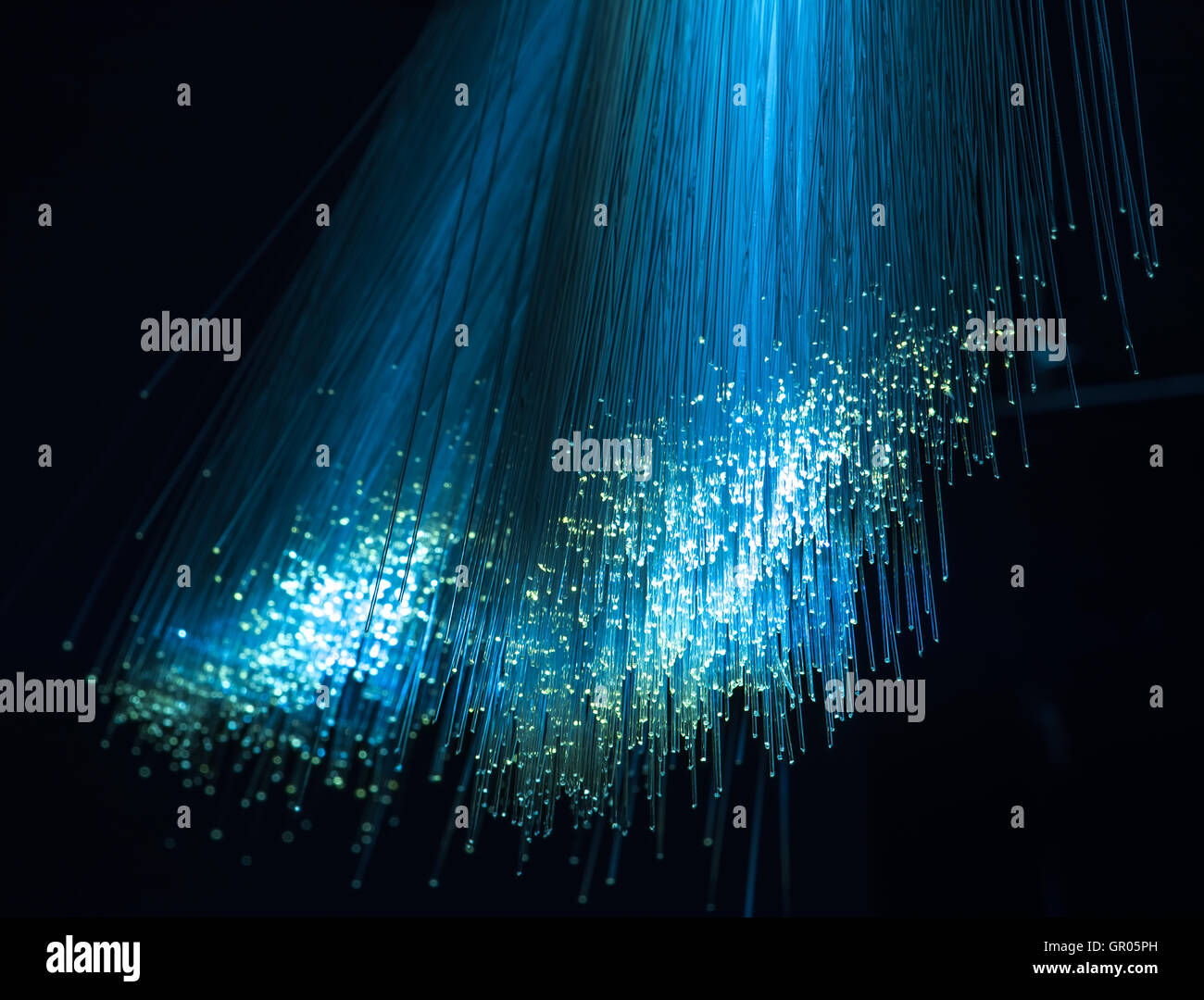 Internet technology fiber optic background Stock Photo - Alamy