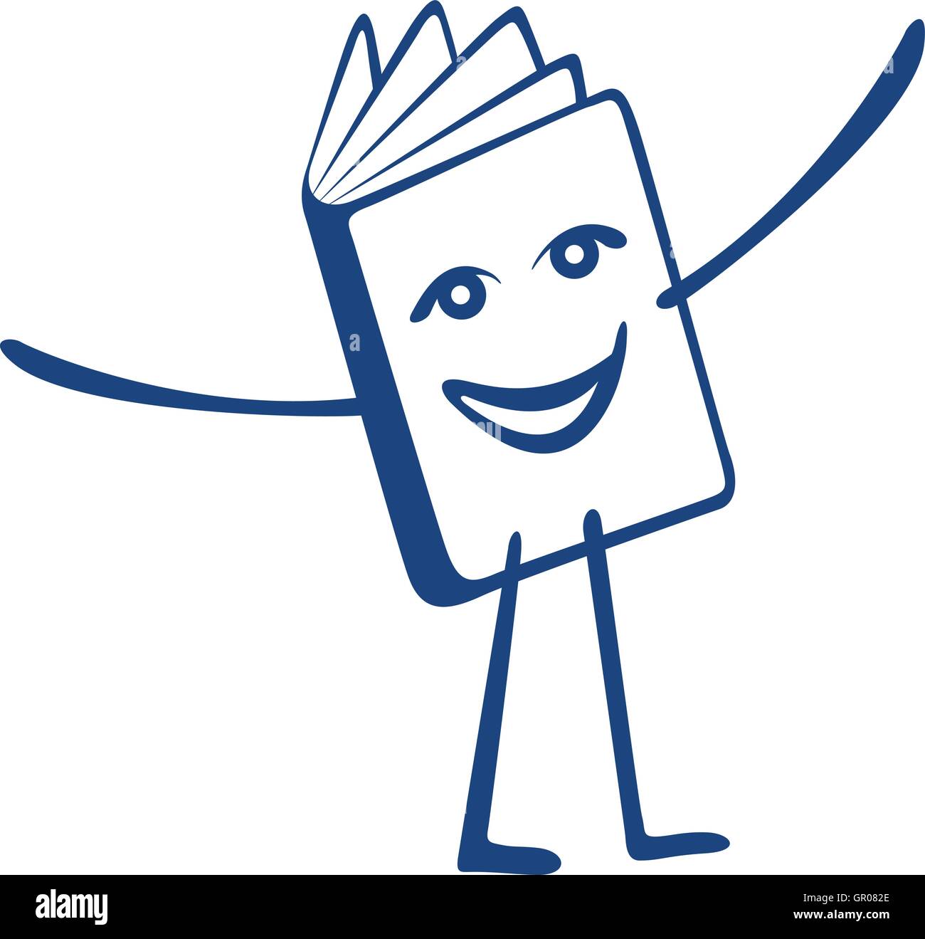 Textbook smile Stock Vector Images - Alamy