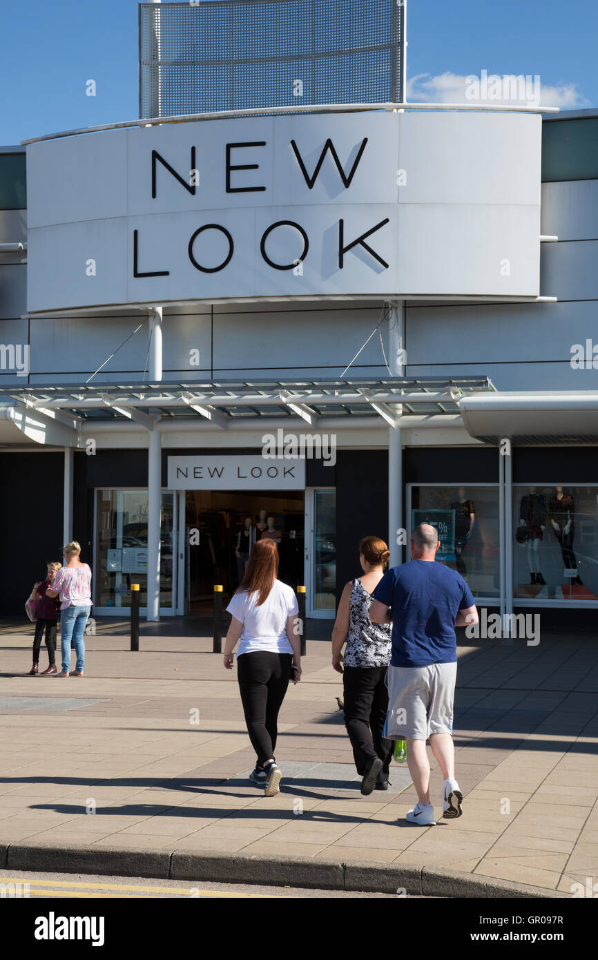 Parkgate Shopping Stadium Way Rotherham Stock Photo - Alamy