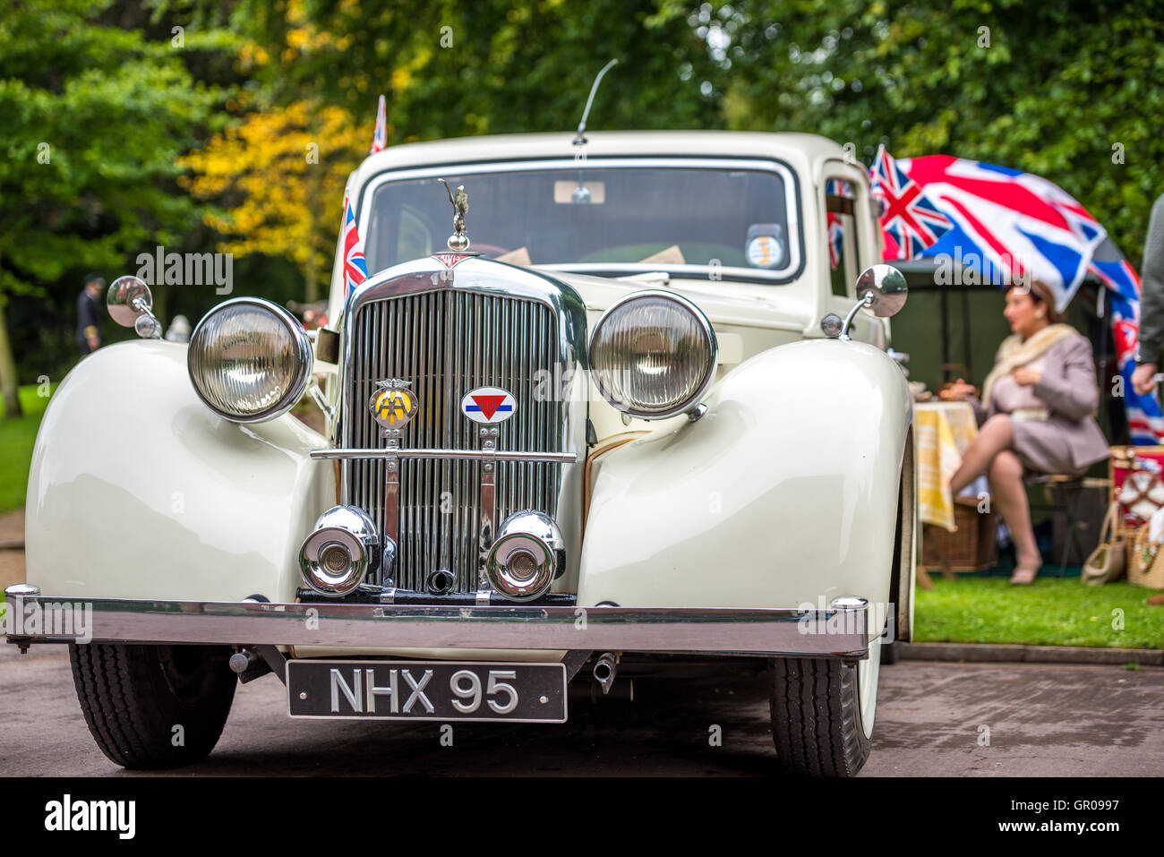 A 1948 Alvis 4 cylinder model Stock Photo - Alamy