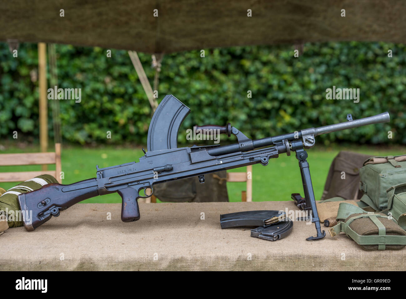 World War 2 Bren Gun Stock Photo - Alamy