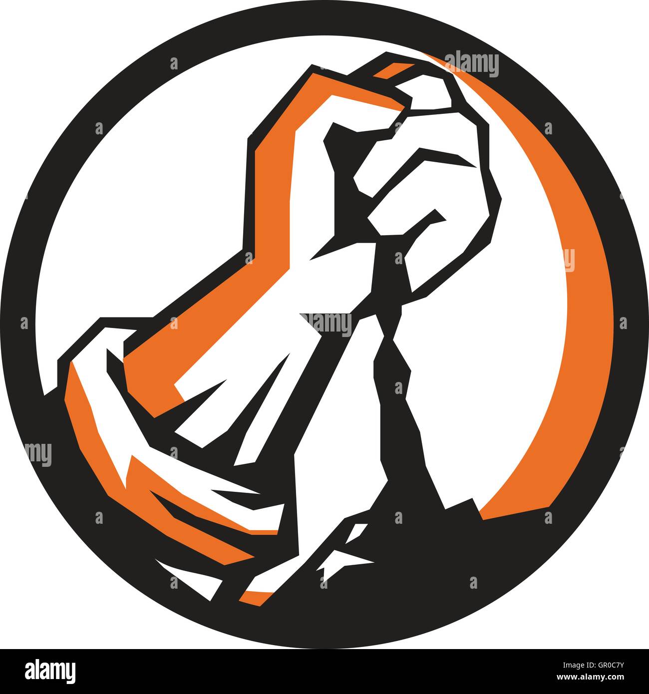 Hand pouring sand Stock Vector Images - Alamy