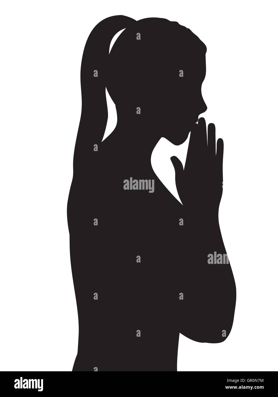 Prayer and then commandments Stock Vector Images - Alamy