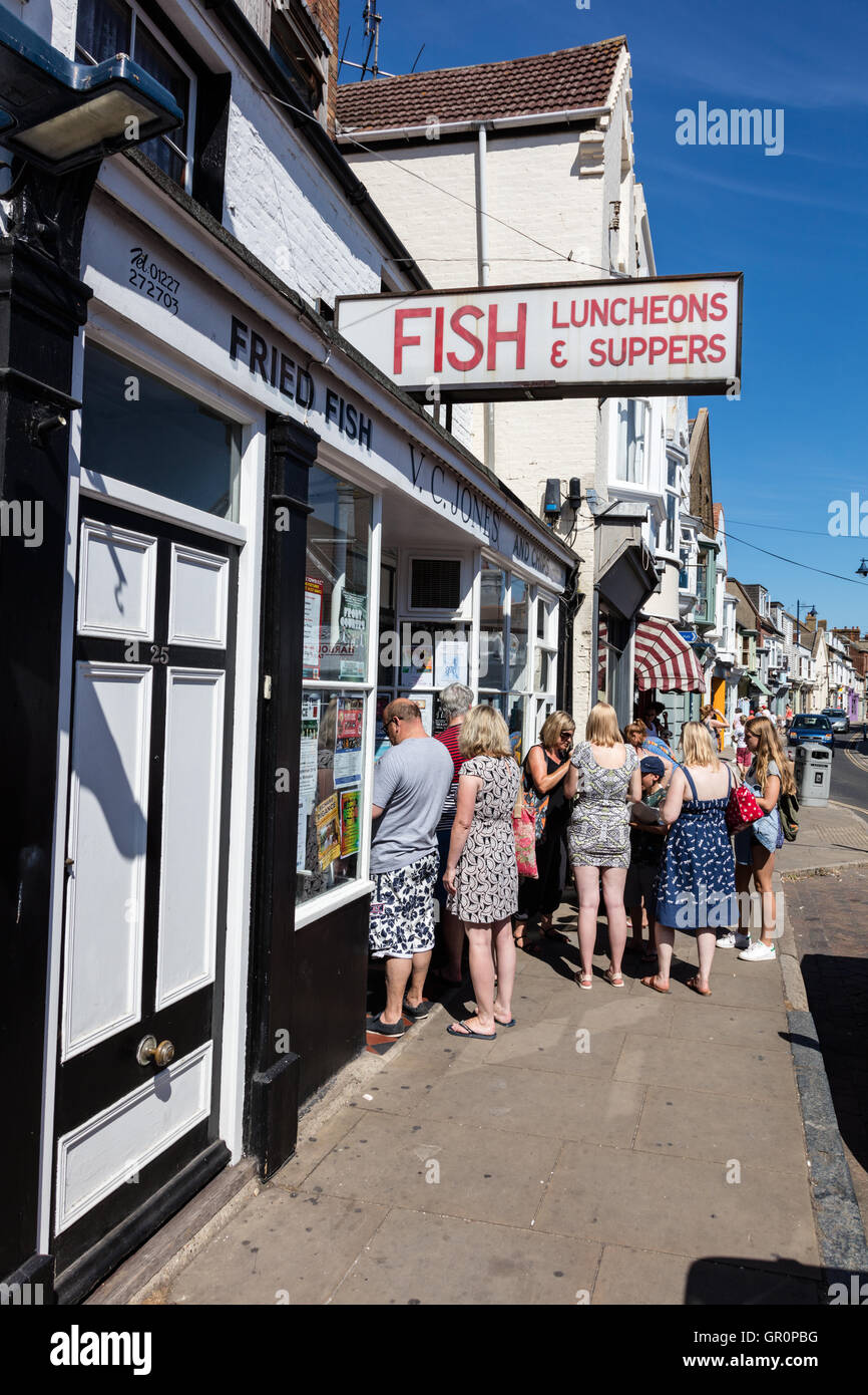 Harbour Street Shops In Whitstable High Resolution Stock Photography ...