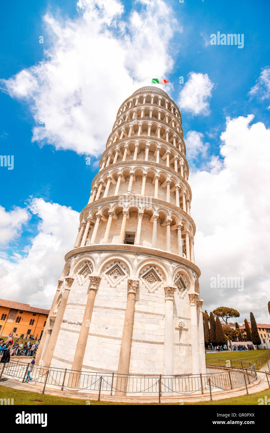 Pisa leaning tower Stock Photo - Alamy
