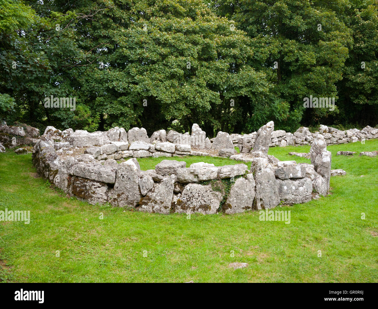 Din Lligwy Roman Settlement, Moelfre, Anglesey, North Wales, UK Stock ...