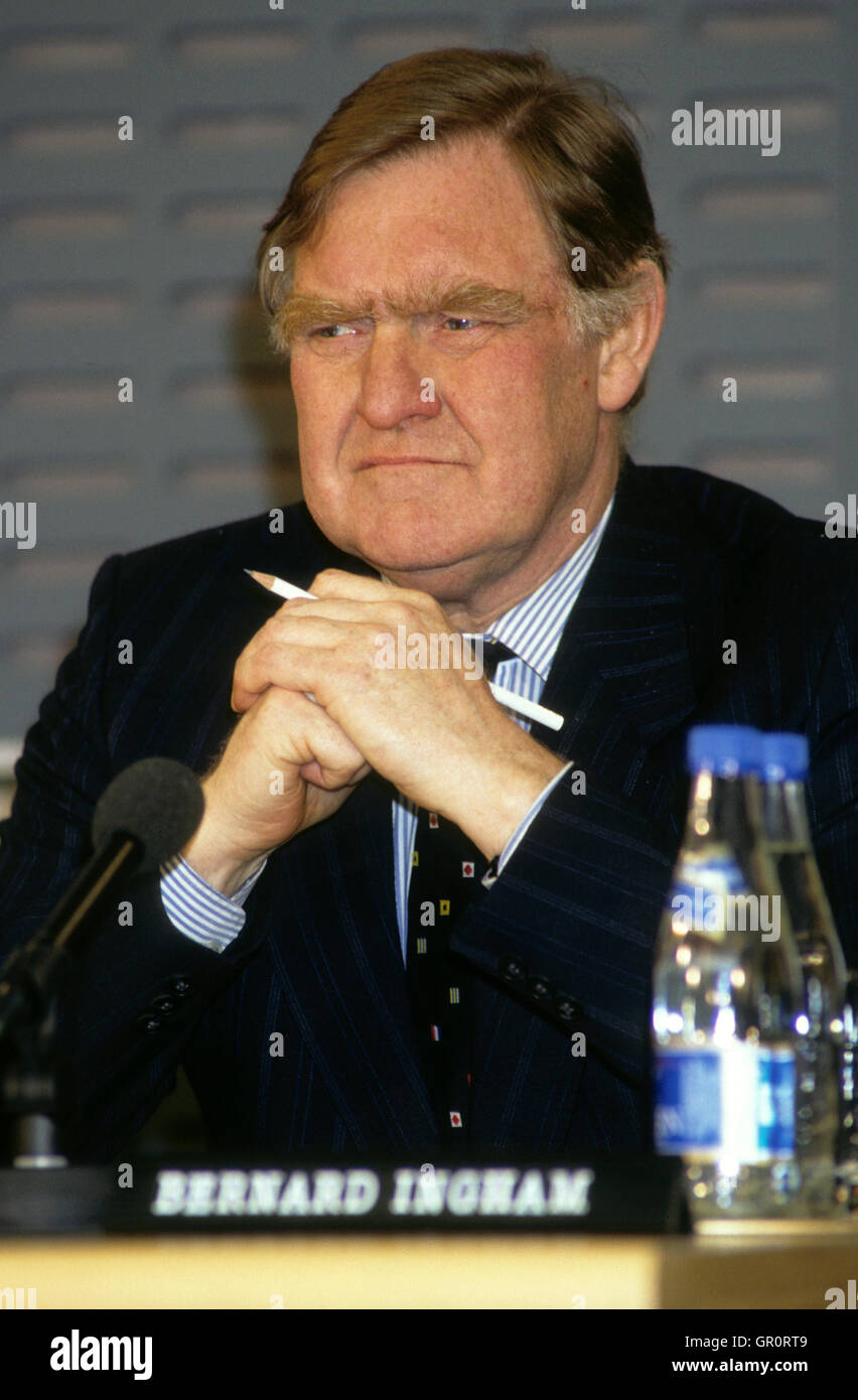 Bernard Ingham High Resolution Stock Photography and Images - Alamy