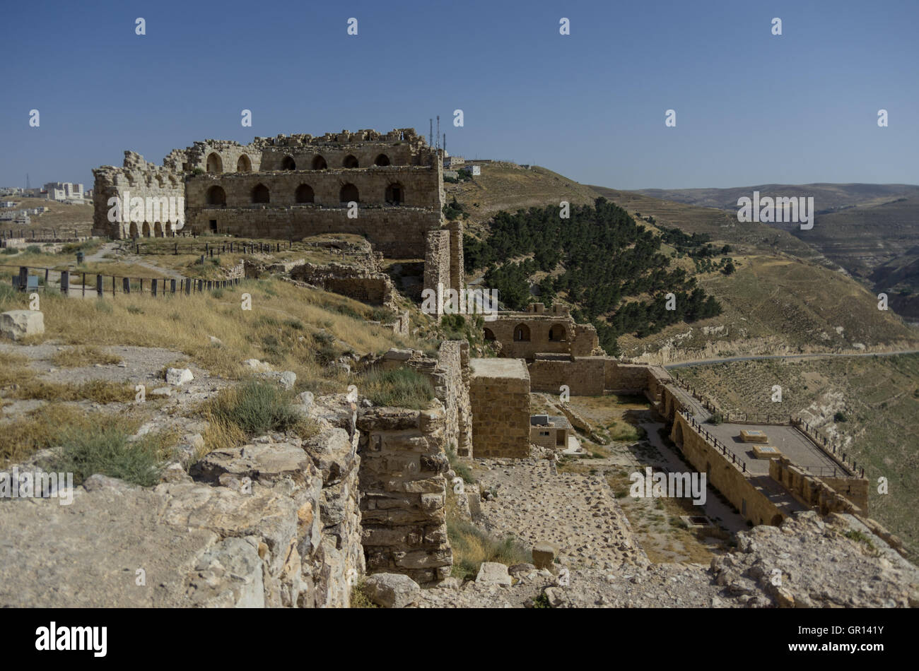 Kerak crusader castle in kerak hi-res stock photography and images - Alamy
