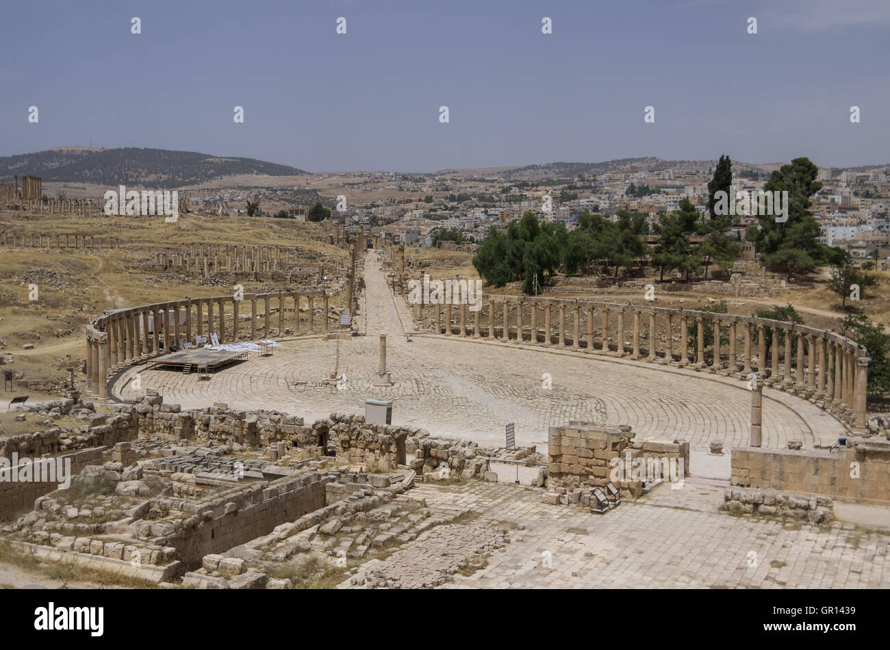 Ancient roman city of gerasa jerash hi-res stock photography and images ...