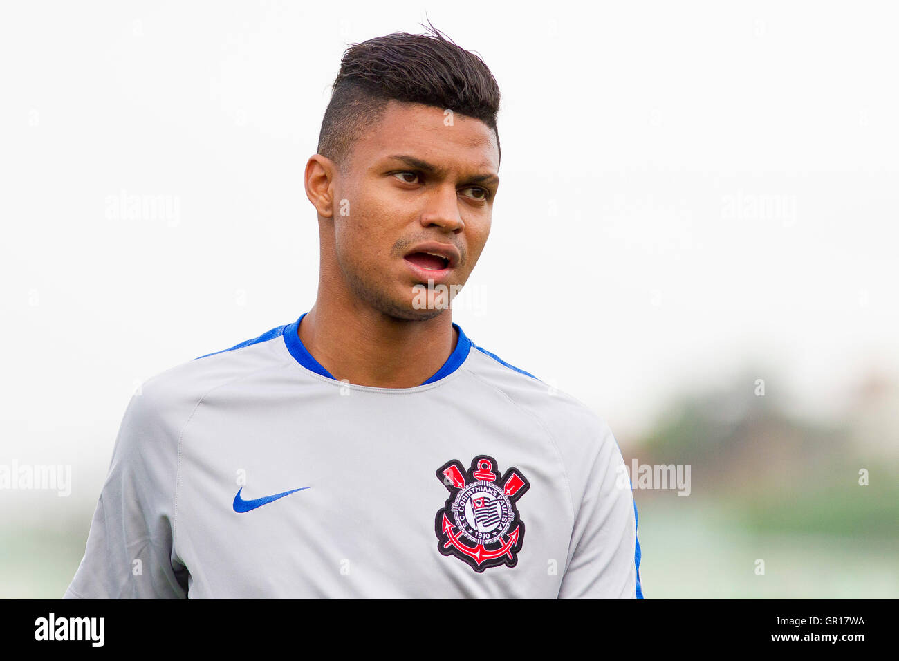 Sao Paulo, Brazil. 05th Sep, 2016. Bruno Paul in Corinthians training ...