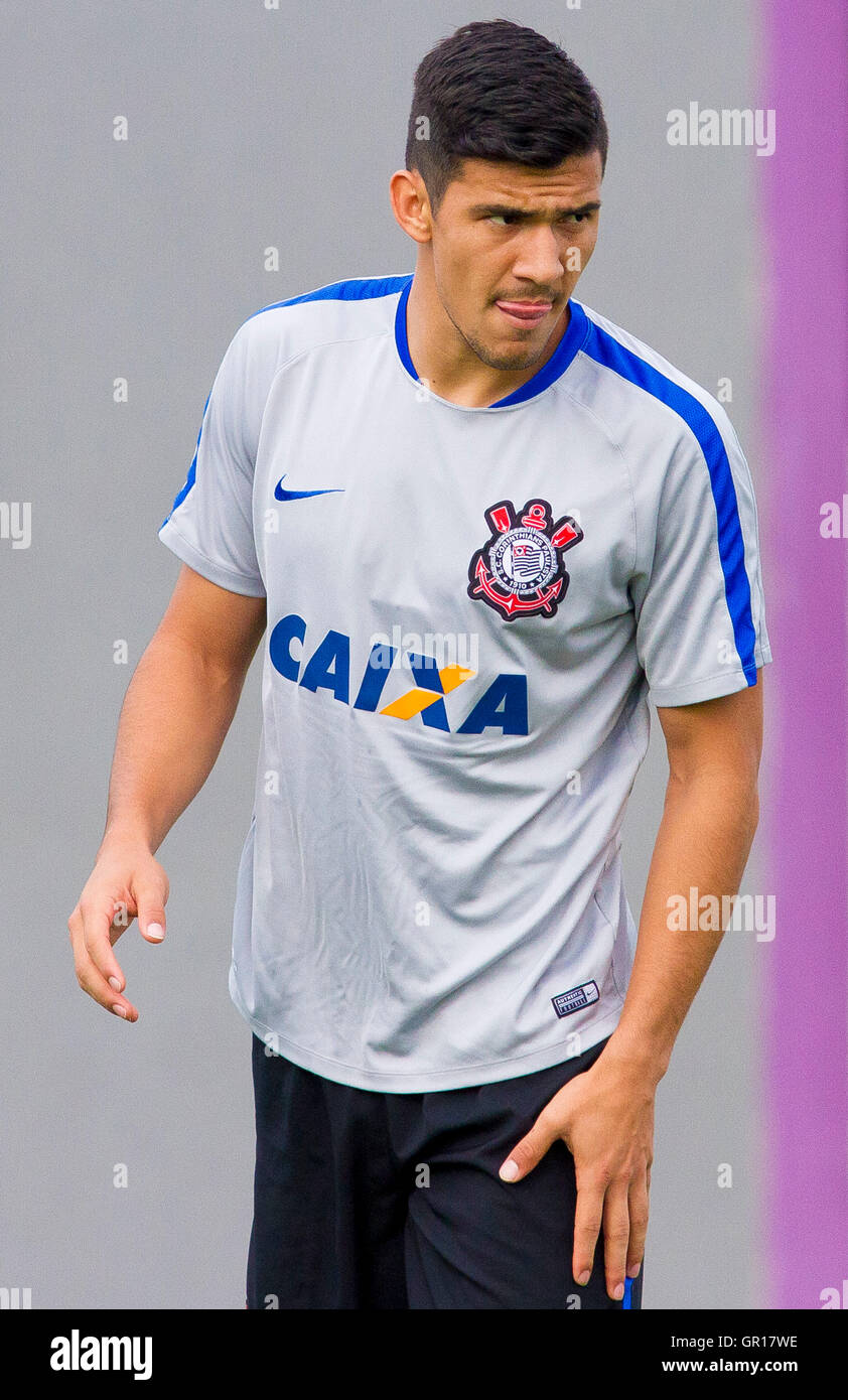 Sao Paulo, Brazil. 05th Sep, 2016. Balbuena during Corinthians ...