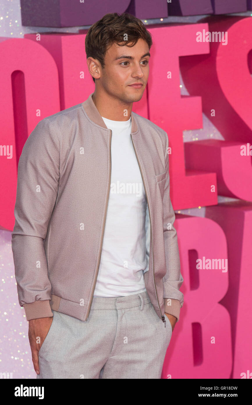 London, UK. 5 September 2016. Sportsman Tom Daley. VIP red carpet ...