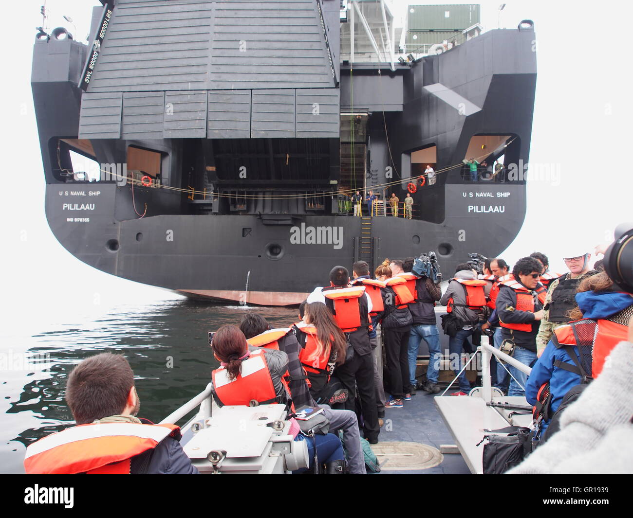 Lima, Peru. 5th September, 2016. A USMC task force arrived to Lima ...