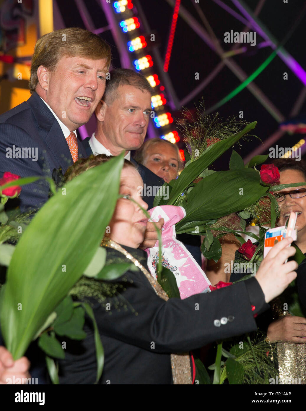 Dutch King Willem-Alexander attends the jubilee concert celebrating 50 ...