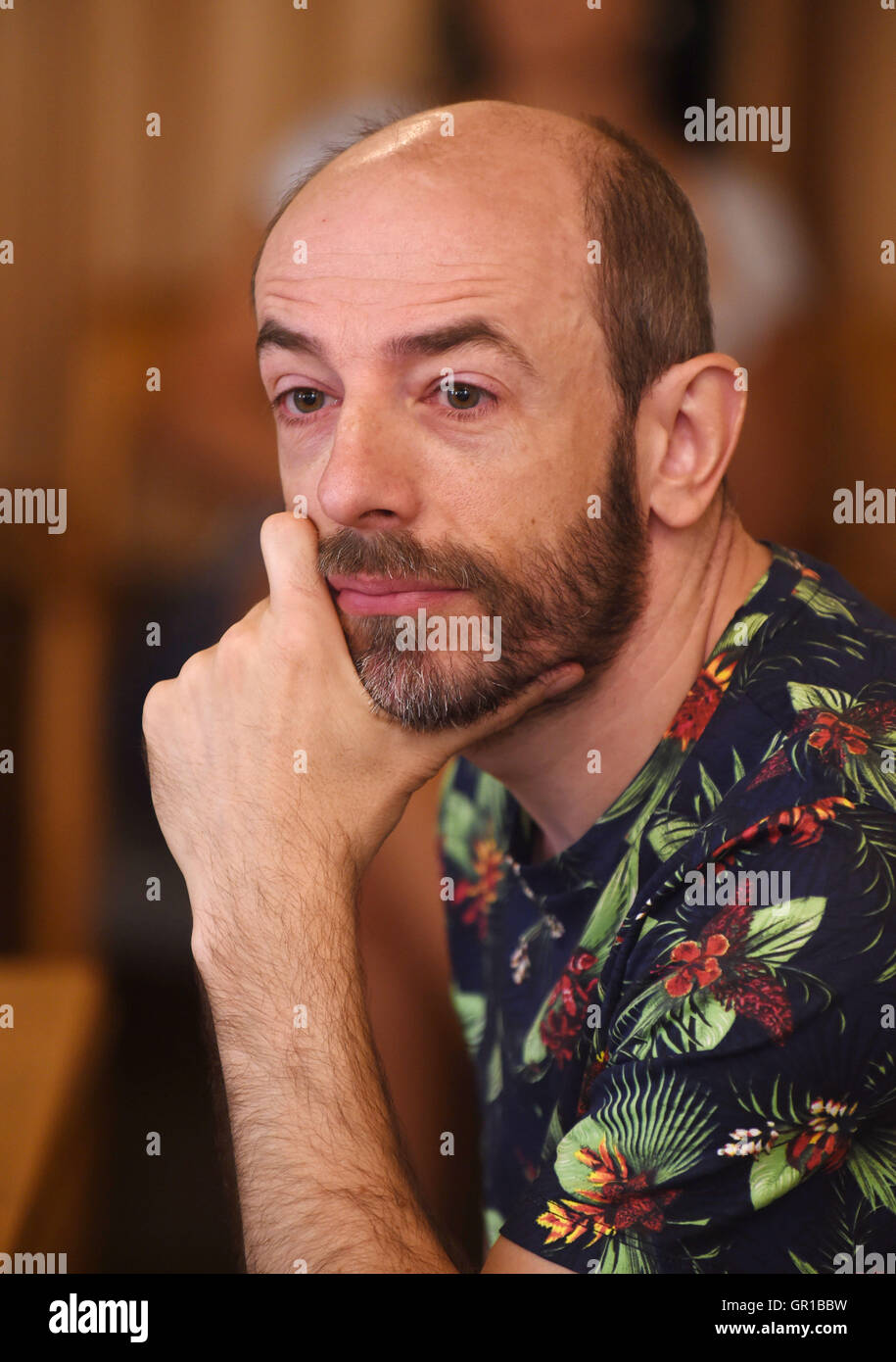 Olomouc, Czech Republic. 06th Sep, 2016. Slovakian actor Csongor Kassai ...