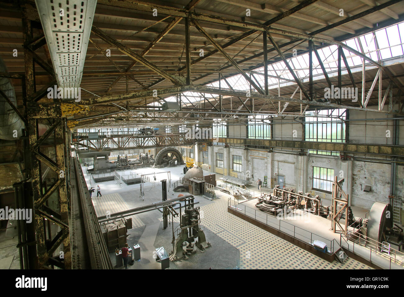 Hattingen, Germany. 5th Sep, 2016. The renovated blasting hall of the ...