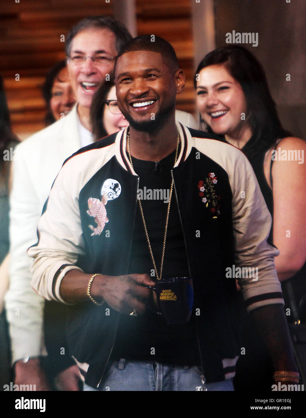 New York, USA. 6th September, 2016. Usher at Good Morning America in ...