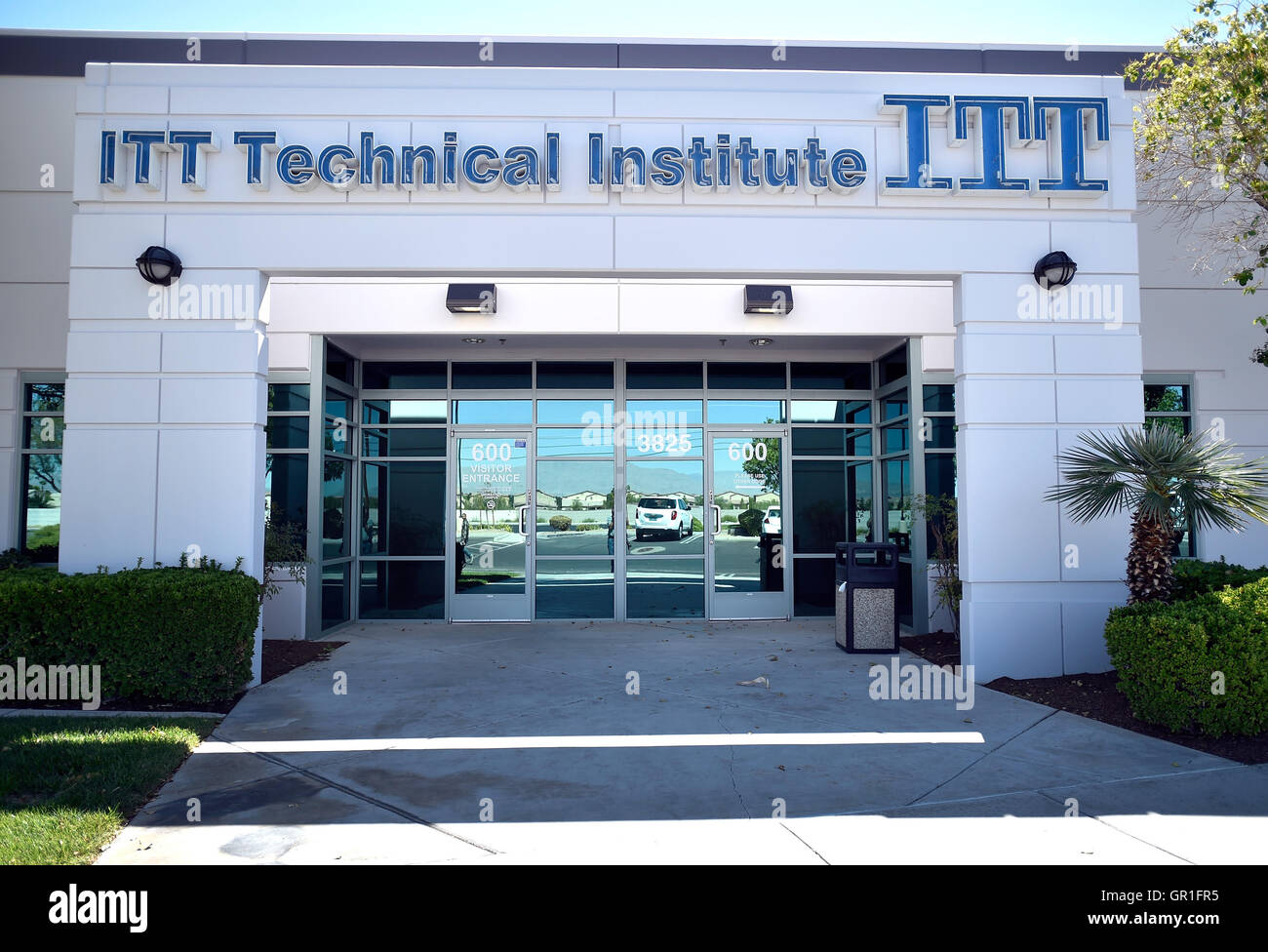 North Las Vegas, Nevada, USA. 6th Sep, 2016. The front entrance to the ...