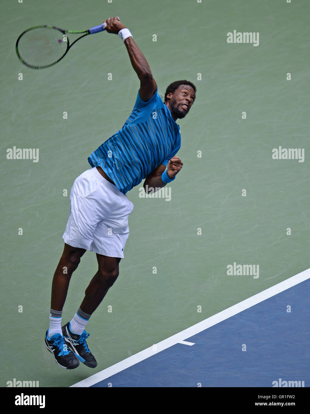Flushing Meadows, New York, USA. 6th September, 2016. Gael Monfils Vs ...
