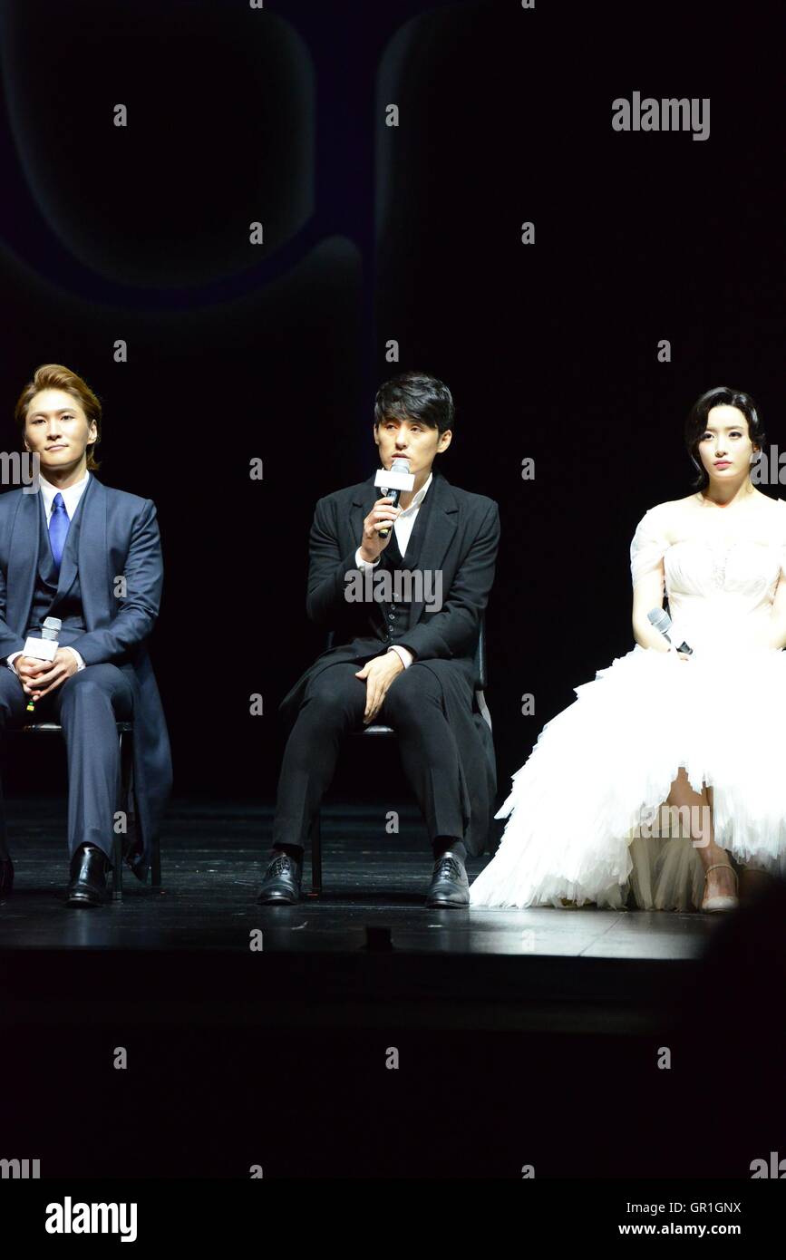Seoul, Korea. 06th Sep, 2016. Kim Jun Su, Choi Jae-Woong, Jui-Ying Hung ...